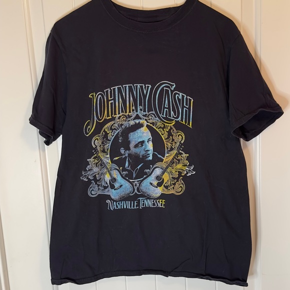 Cash | Shirts | Johnny Cash Graphic Tshirt Black Nashville Tennessee ...